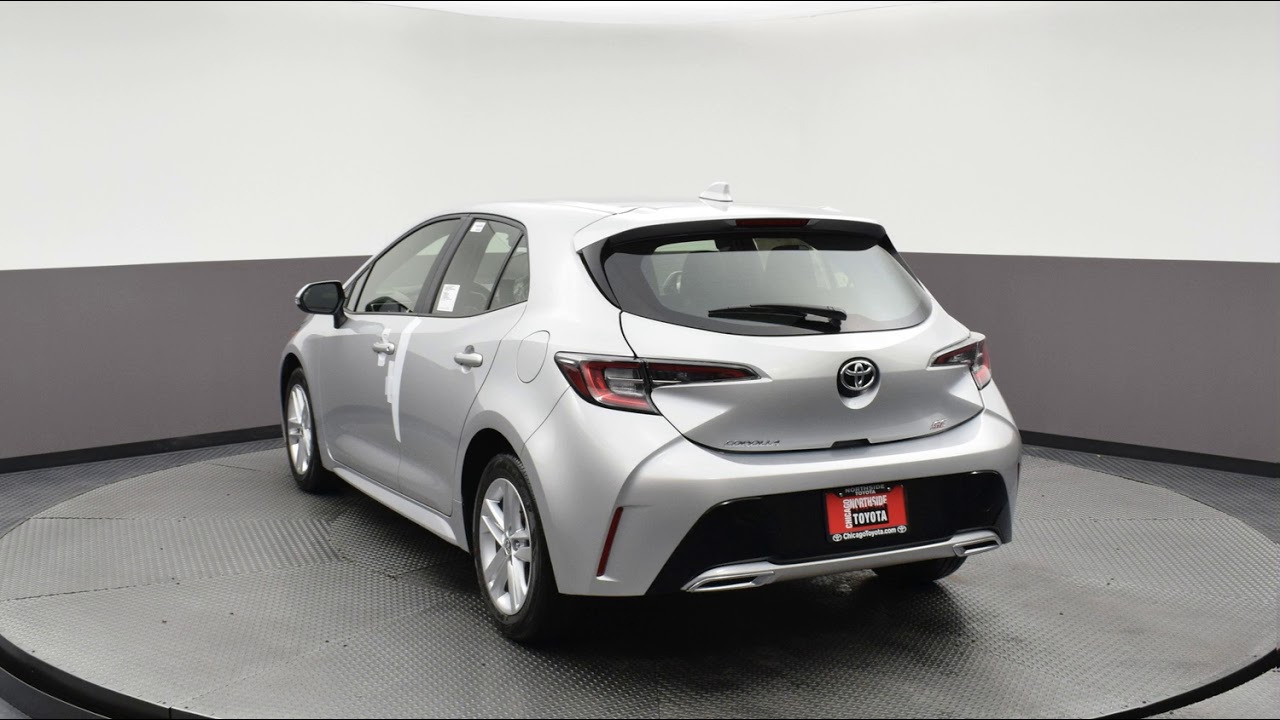 2019 CLASSIC SILVER METALLIC Toyota Corolla Hatchback Hatchback #N20818 ...