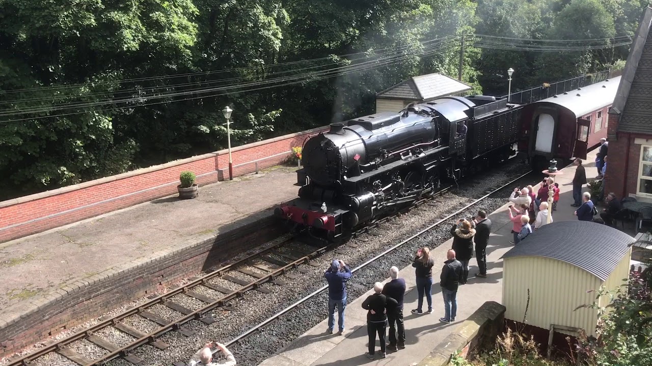 USATC S-160 2-8-0 @Froghall - YouTube