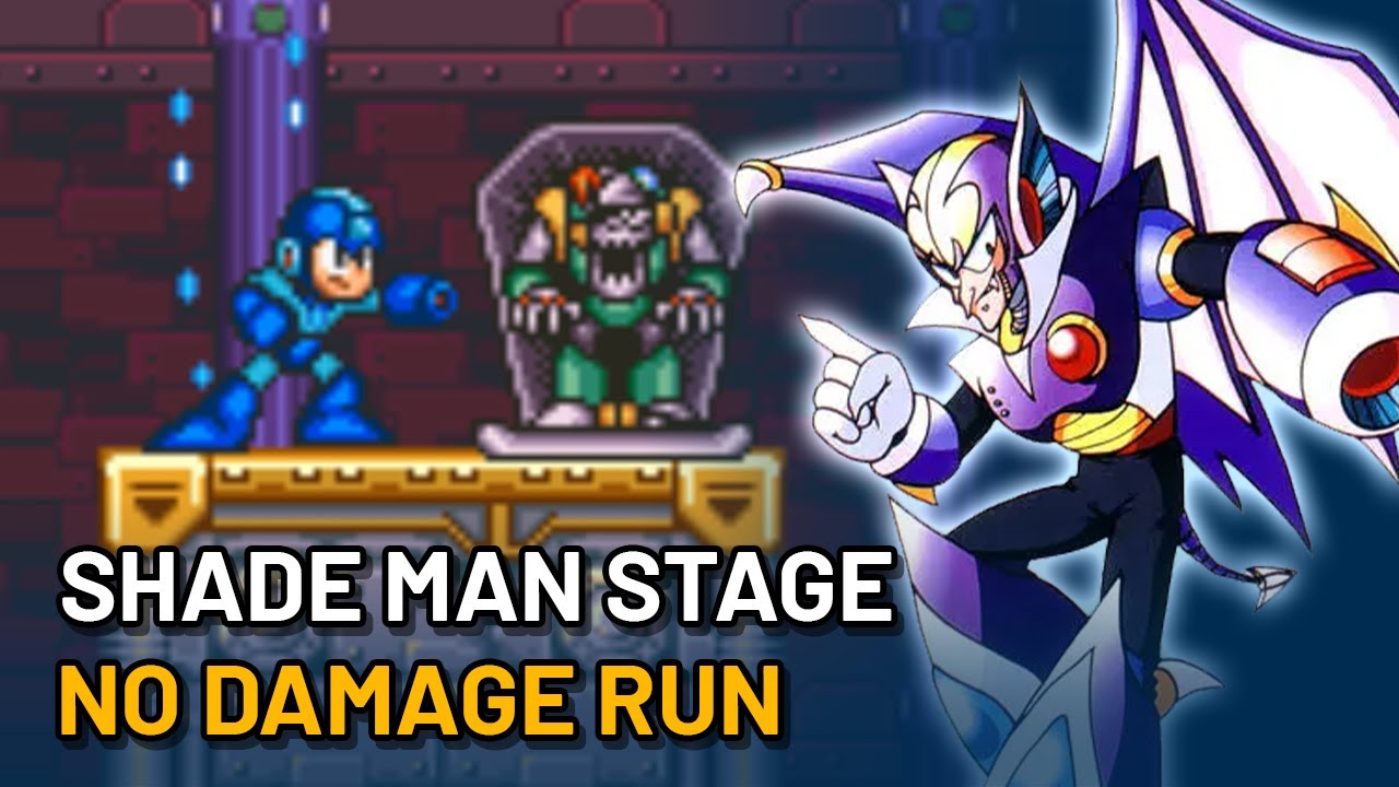 Mega Man 7 - Shade Man (No Damage) - YouTube