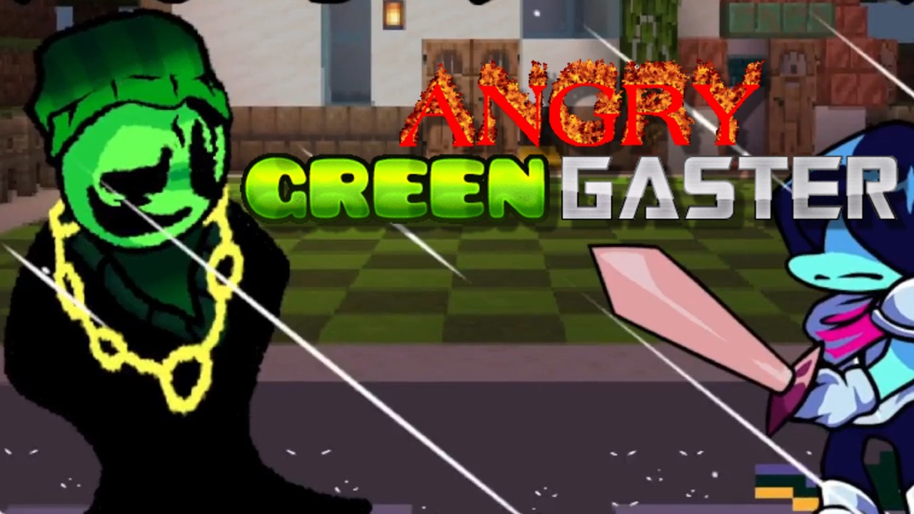 Angry Green Gaster(Deltarune Chapter 7 Final Boss) - YouTube
