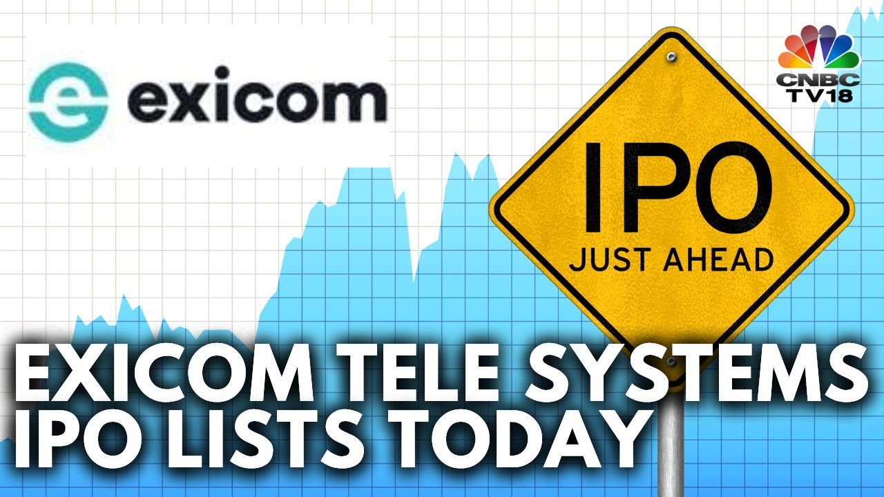 LIVE | Exicom Tele-Systems Debuts On Dalal Street | IPO Listing | N18L ...