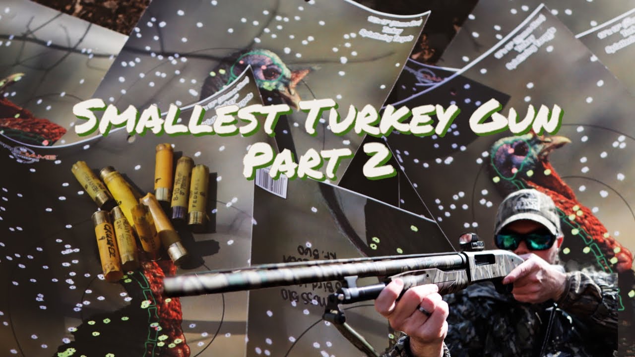 SMALLEST TURKEY GUN | Part 2 | TSS Patterns | Mossberg 510 Mini - YouTube