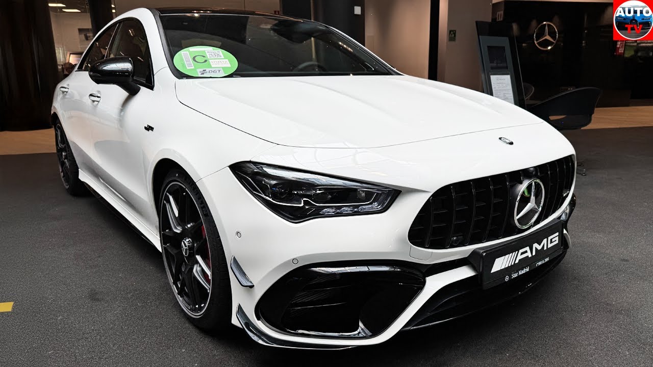 MERCEDES-AMG CLA 45S 2025 - visual REVIEW (416 HP from 2.0L engine ...