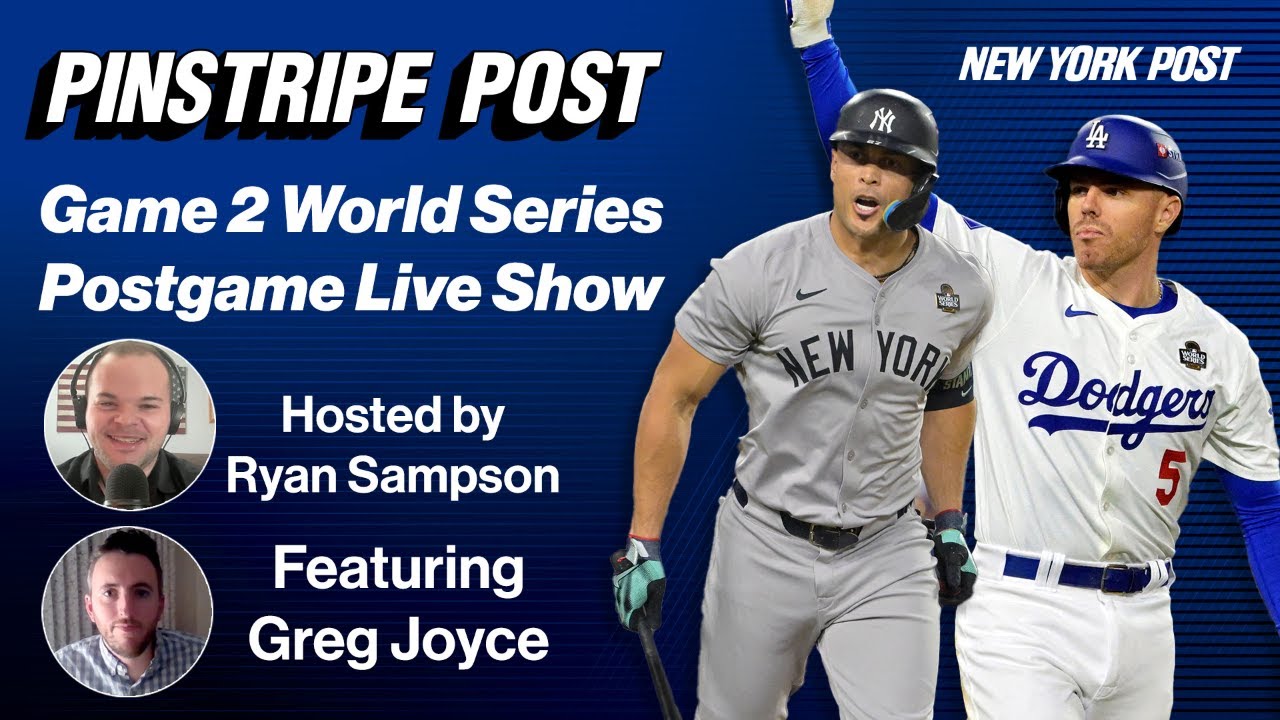 Yankees vs. Dodgers World Series Game 2 | Pinstripe Post Postgame Live ...