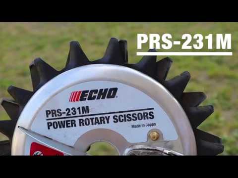ECHO Power Rotary Scissors PRS 231M an Overview - YouTube