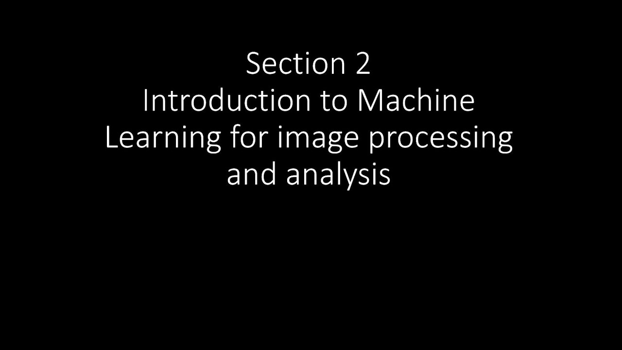 【2024 Bio-Image Analysis Workshop】4. AI在影像處理的應用 - YouTube