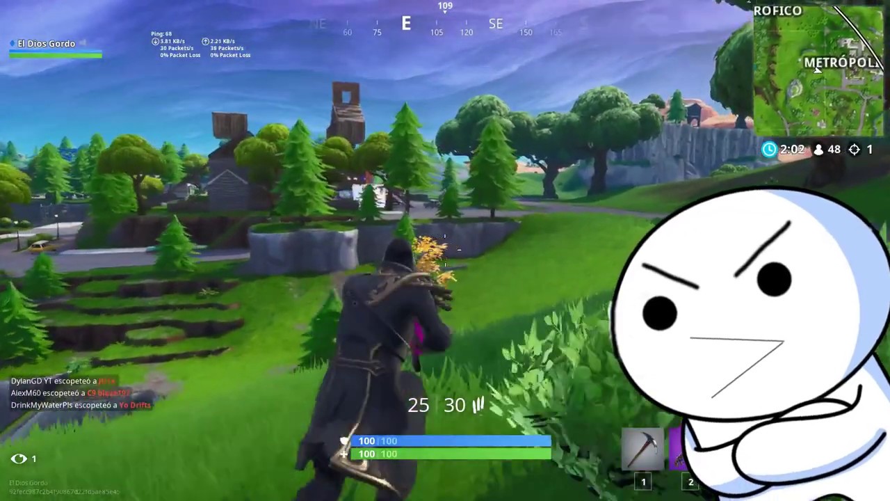 Un gameplay random de fortnite - YouTube