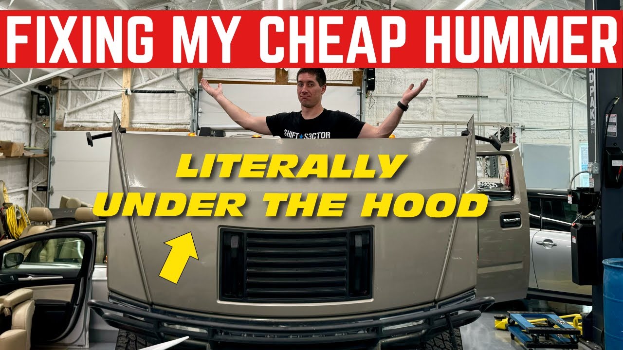 FIXING My CHEAP Hummer Only Cost $36 (But It's Still A Bad Car) - YouTube
