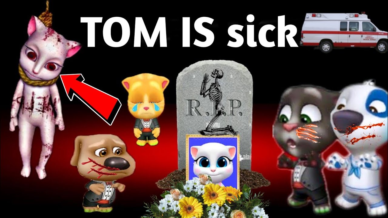 My Talking Tom Friends _ Amung us | talking tom is sick 😥😥😥 - YouTube