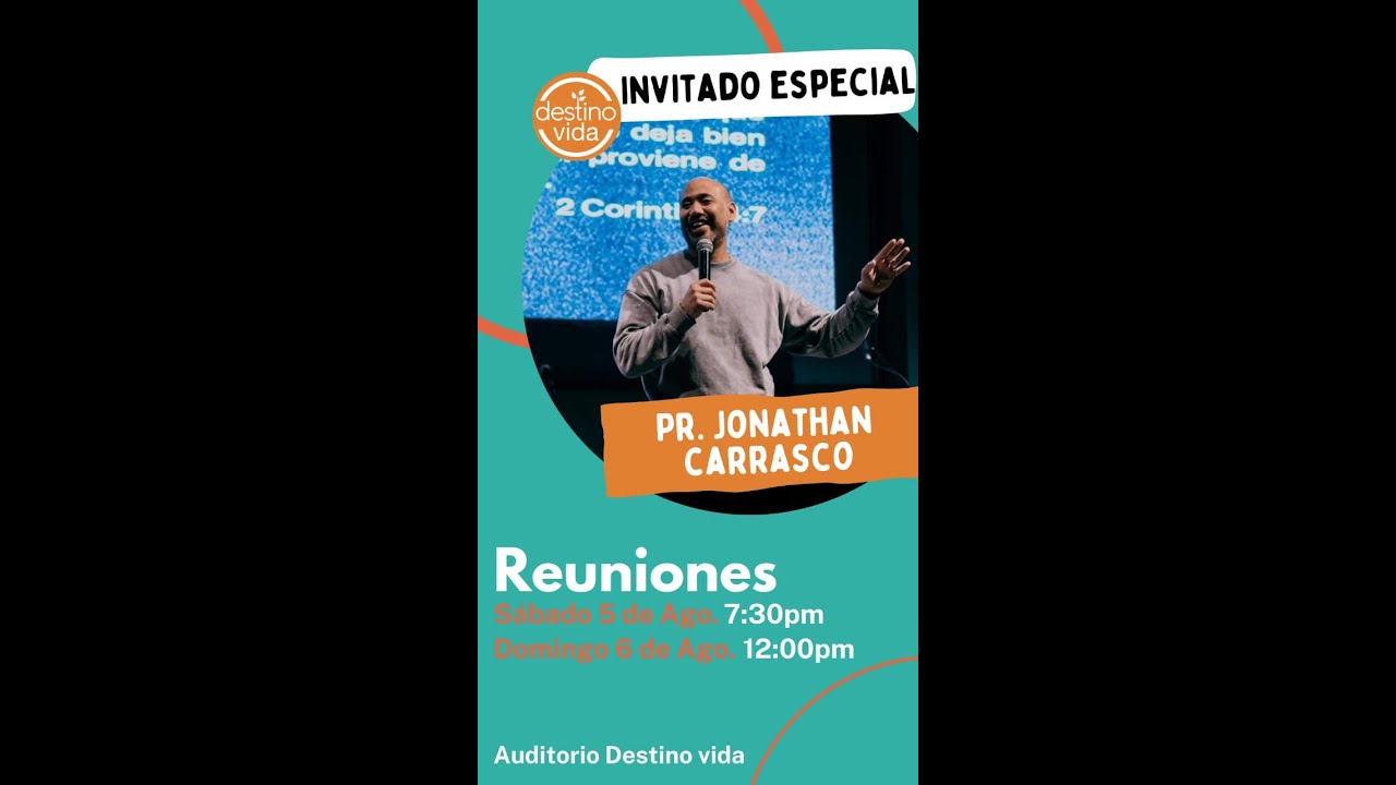 Enfócate | Jonathan Carrasco | Destino Vida - YouTube