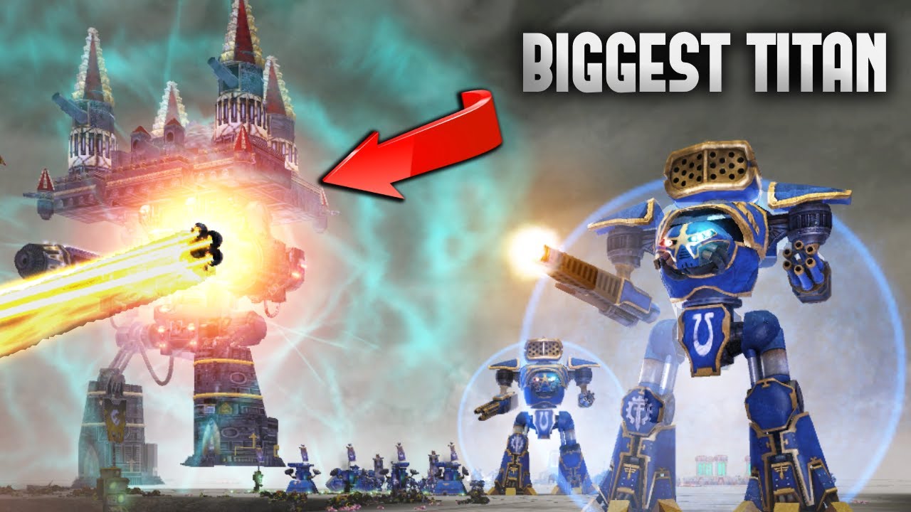 IMPERATOR-CLASS TITAN in action! - Warhammer 40k: Dawn of War ...