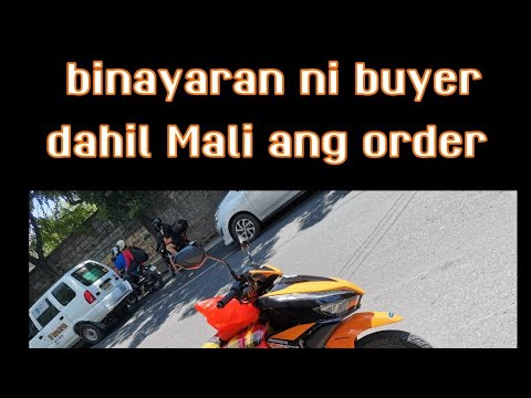 SHOPEE DELIVERY RIDER NA HINDI BINABAYARAN NI BUYER KAPAG MALI ANG ...