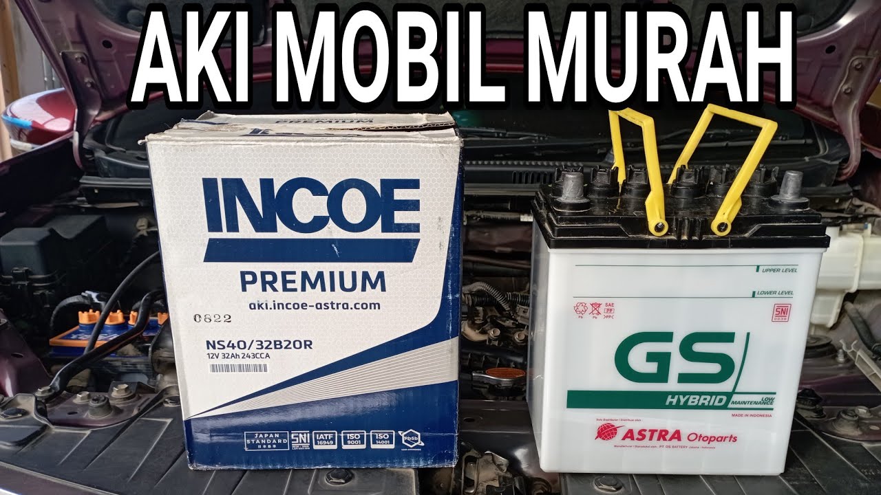 AKI MOBIL INCOE PREMIUM NS40/32B20R - YouTube