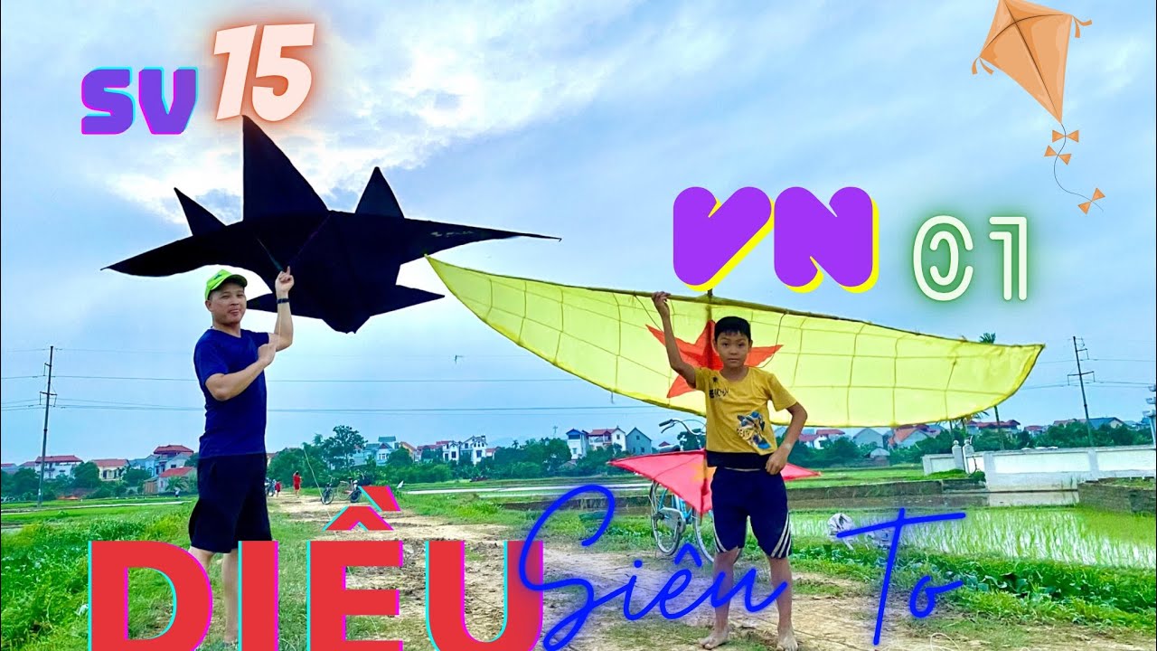 11 Tuổi Tự Làm Con Diều Siêu To - Thách Đấu Siêu Cơ Mỹ SU15 | A Khoai ...
