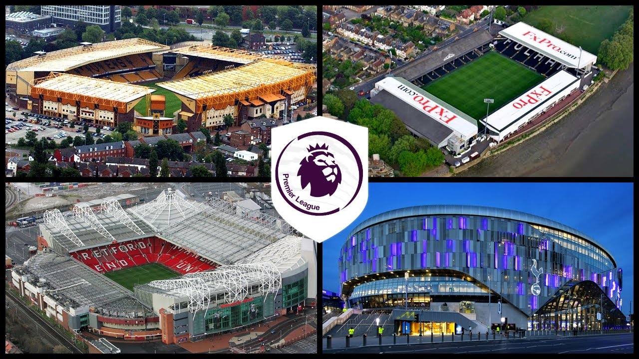 TODOS os ESTÁDIOS da PREMIER LEAGUE em 2021! - YouTube