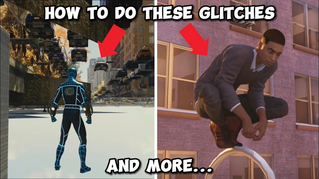 Here's How YOU Can Do EVERY SPIDER-MAN GLITCH - YouTube