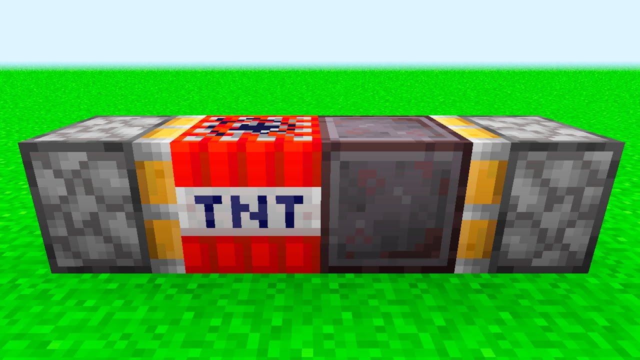 dynamite block + netherite block = ? | minecraft - YouTube