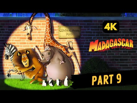 Madagascar [GAMECUBE, PC, PS2, XBOX ] Longplay Level 9 - Back to the Beach [4K - 60ᶠᵖˢ]