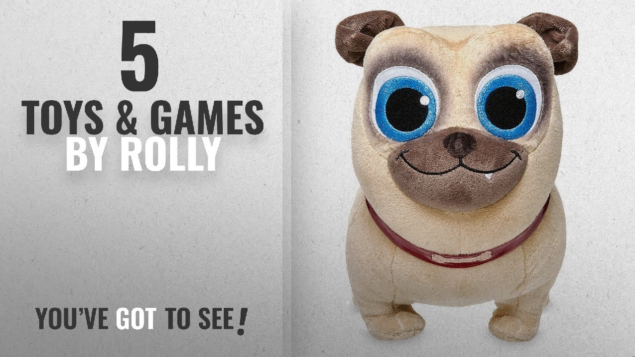 Top 10 Rolly Toys & Games [2018]: Disney Rolly Plush - Puppy Dog Pals ...