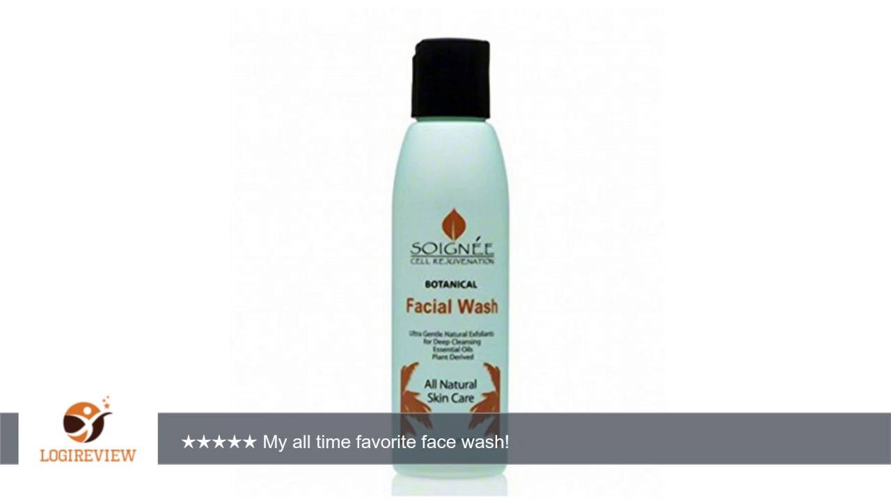 Soignee Botanical Facial Wash with MSM, 4 fl oz | Review/Test - YouTube