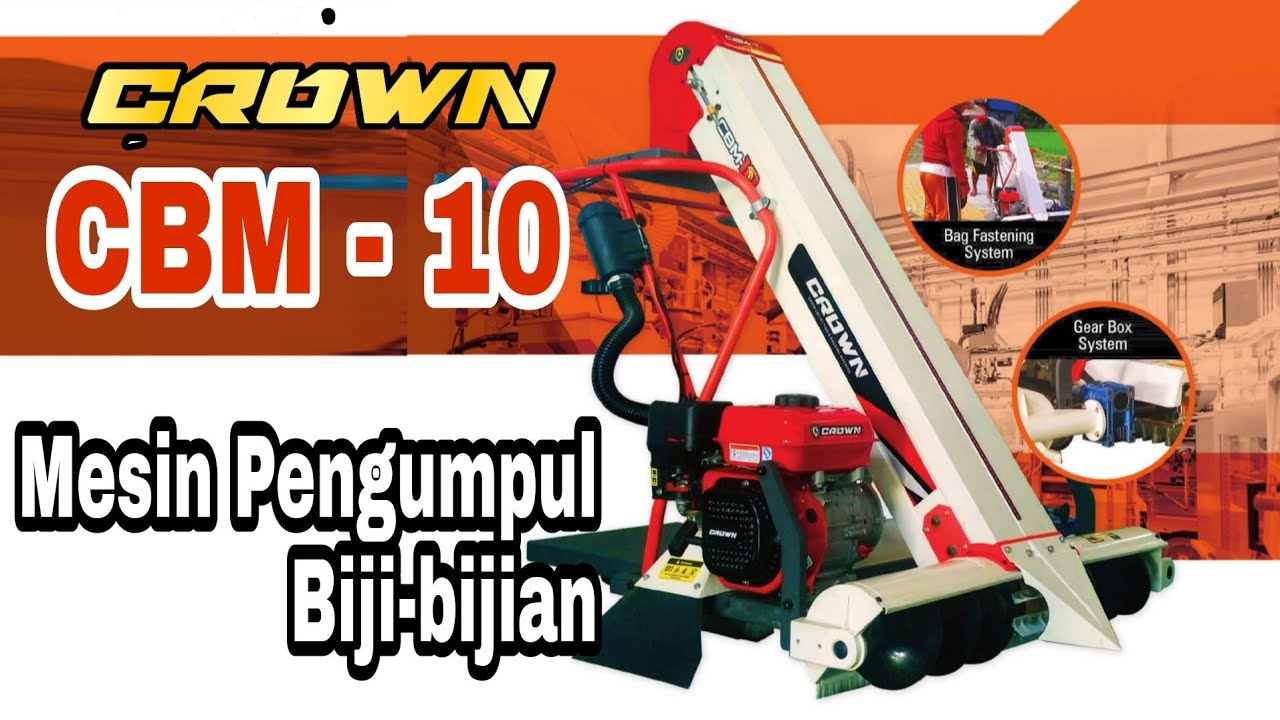 Mesin Pengumpul Gabah ‼️ CROWN Bagging Machine CBM-10 - YouTube