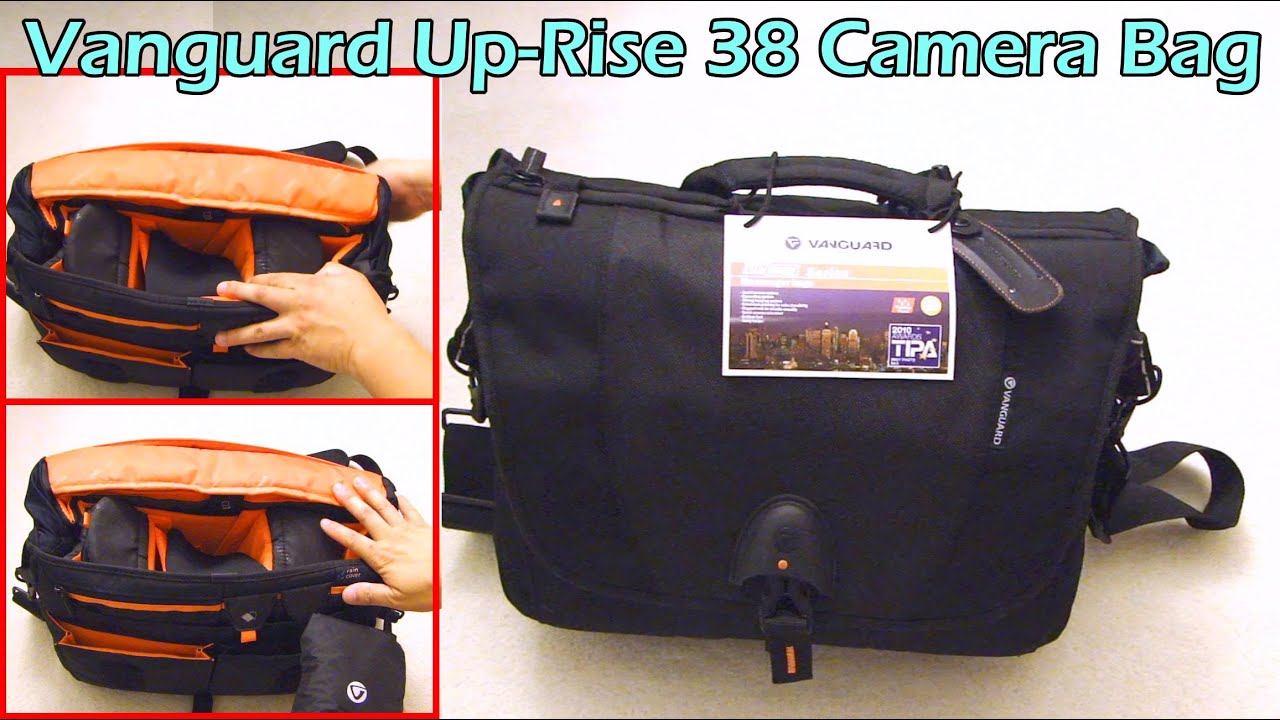 Vanguard Up-Rise 38 DSLR Camera Bag - YouTube