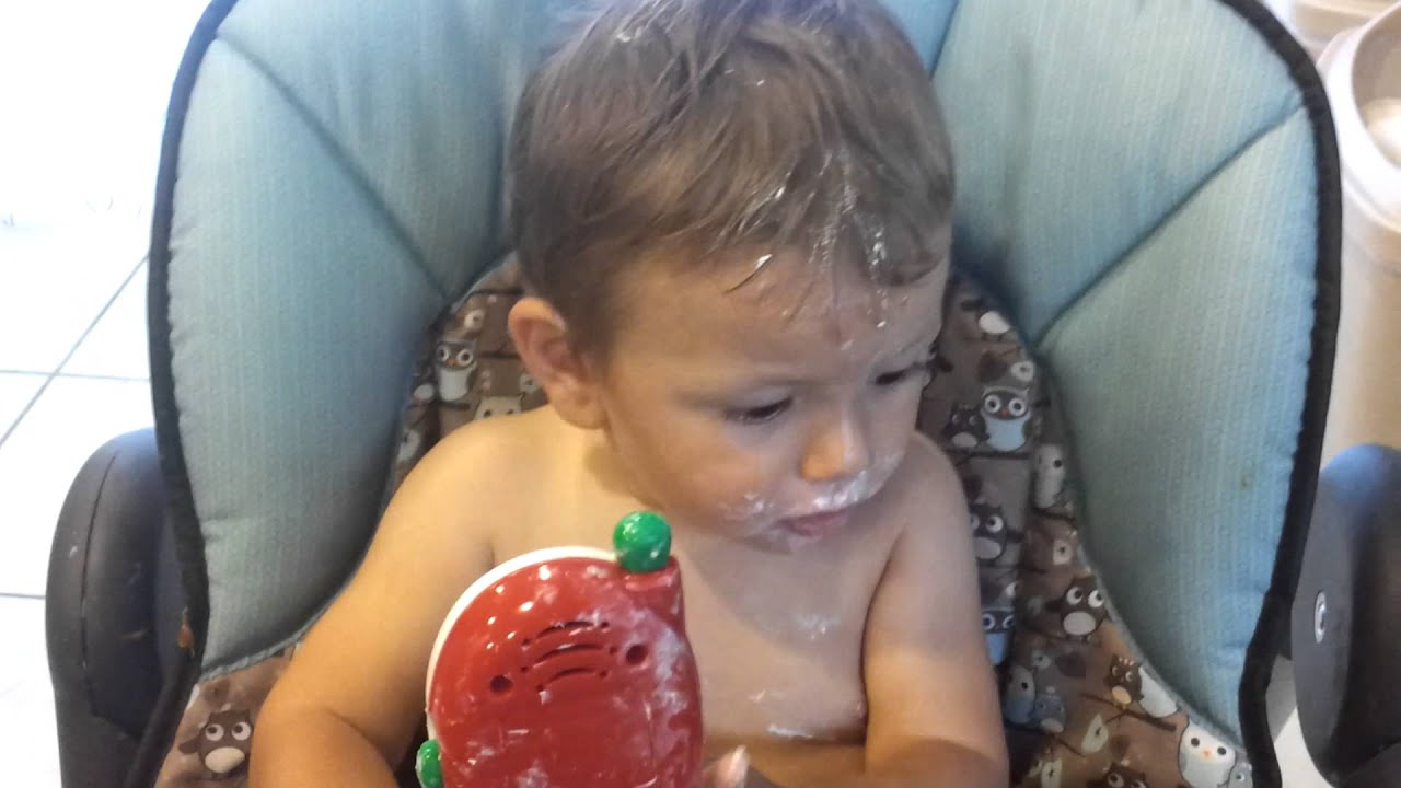 Tyson Papike the cookie monster! - YouTube