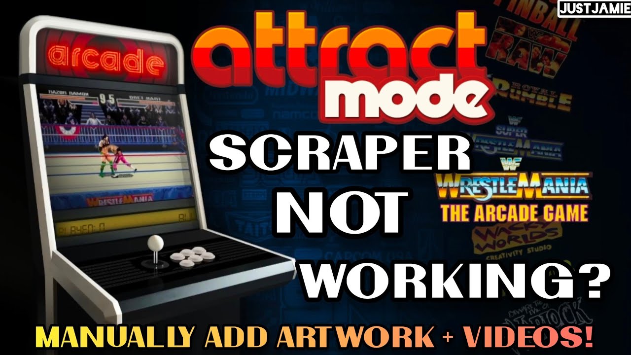 Attract-Mode Artwork + Videos Setup Guide #attractmode #emulator # ...
