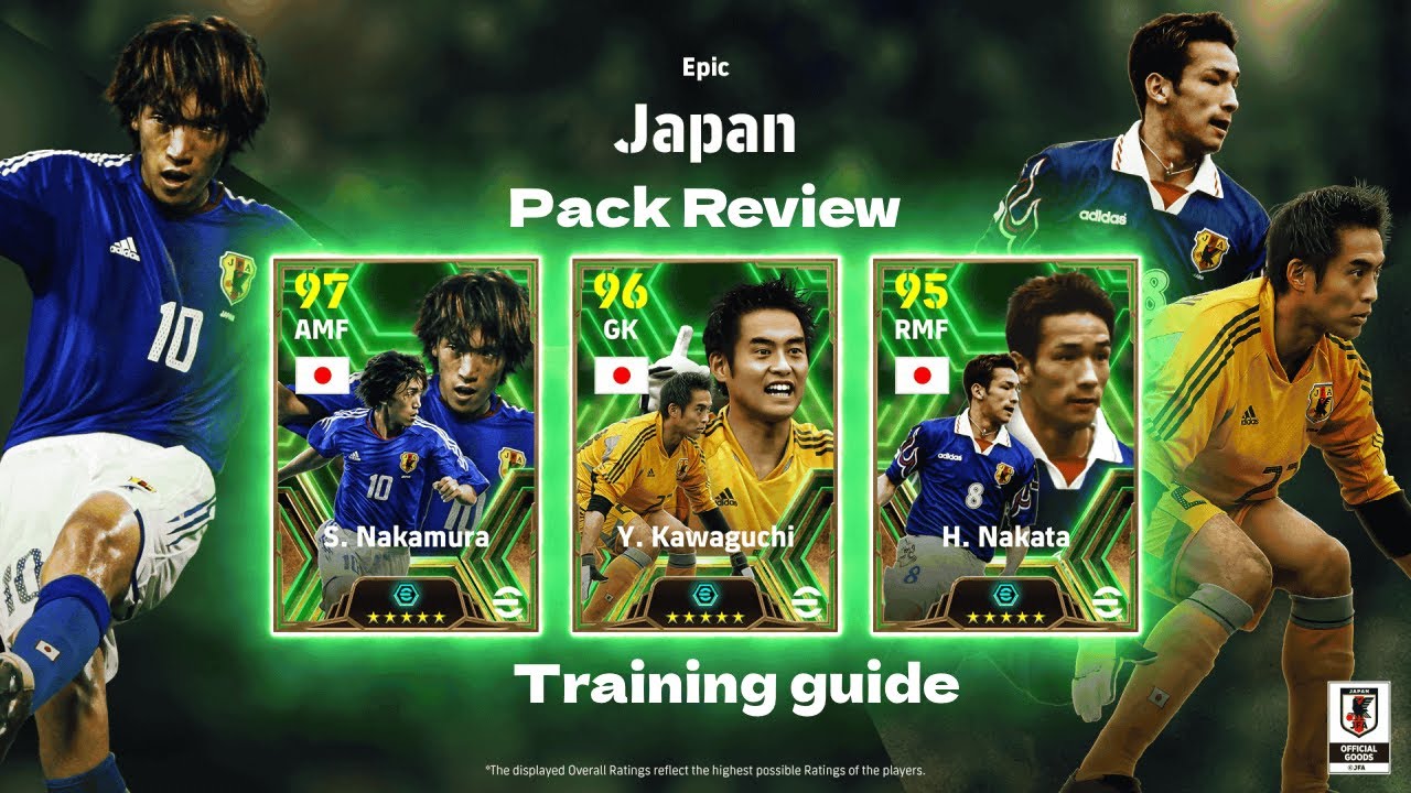 EPIC JAPAN PACK review and development guide eFootball 2024 - YouTube