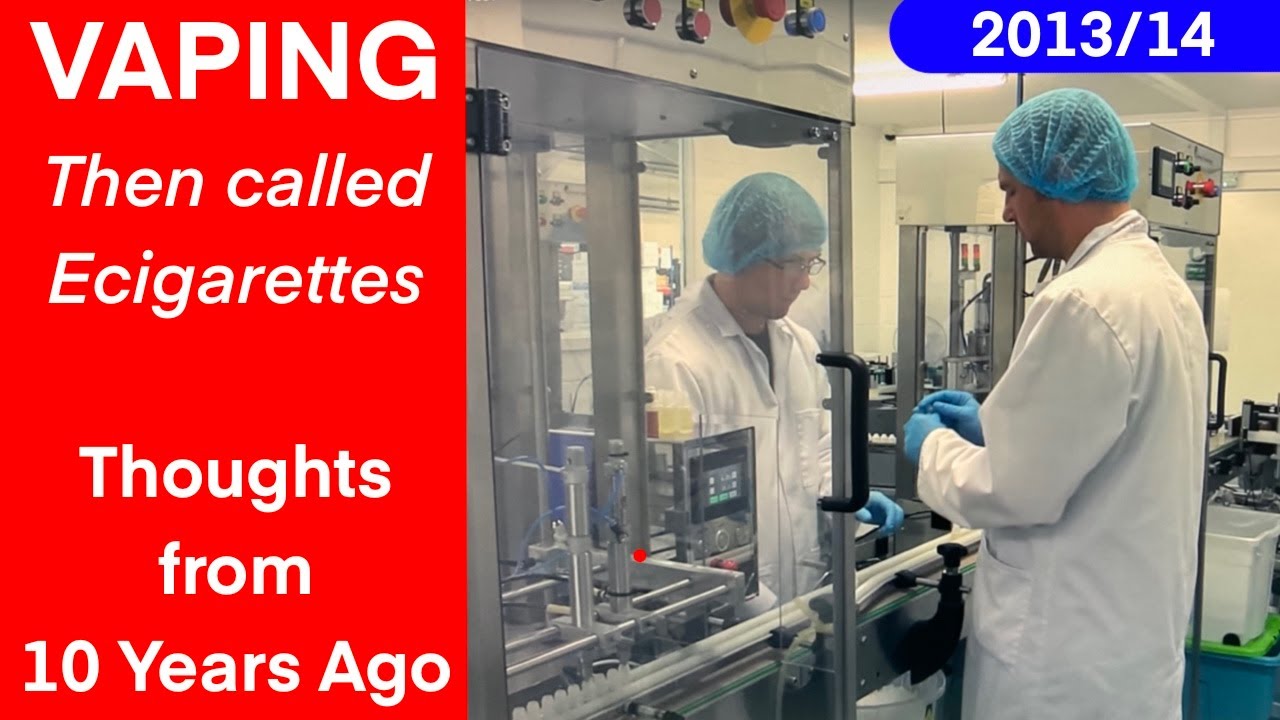 Vaping - The Early Days - YouTube