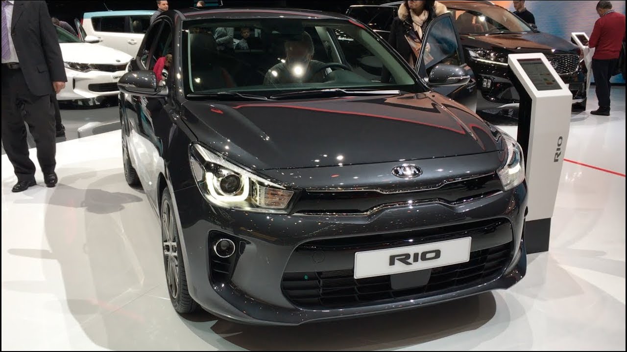 Kia Rio 2018 In detail review walk around Interior and Exterior - YouTube