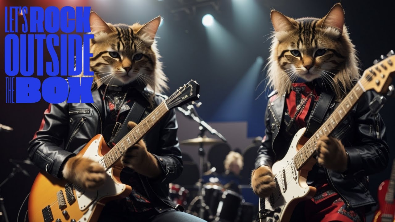 Rock 'n' Roll Cat! Don’t Miss This Feline’s Adorable Performance! - YouTube
