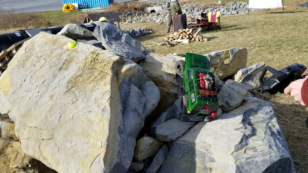 Rc crawler competition class 2 course 2 sorrca - YouTube