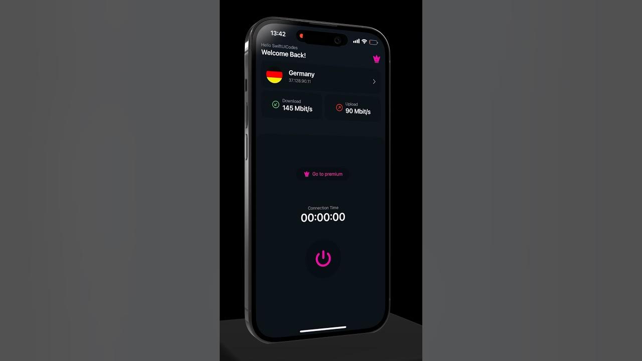 Vpn App Ui 2 Full Code Shorts Vpn Vpnapp Vpns Swiftuicodes Mobileapp Template Swiftui
