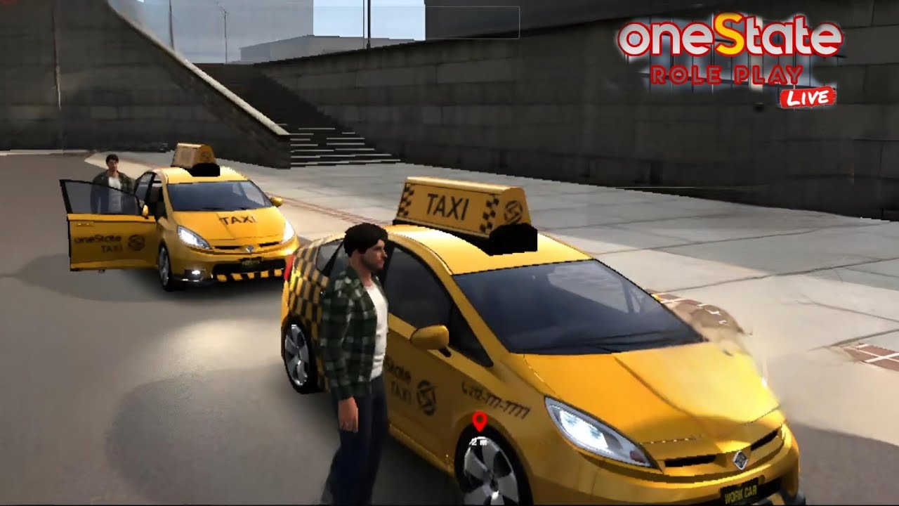 One State RP Life Simulator Live | Taxi Driver - YouTube