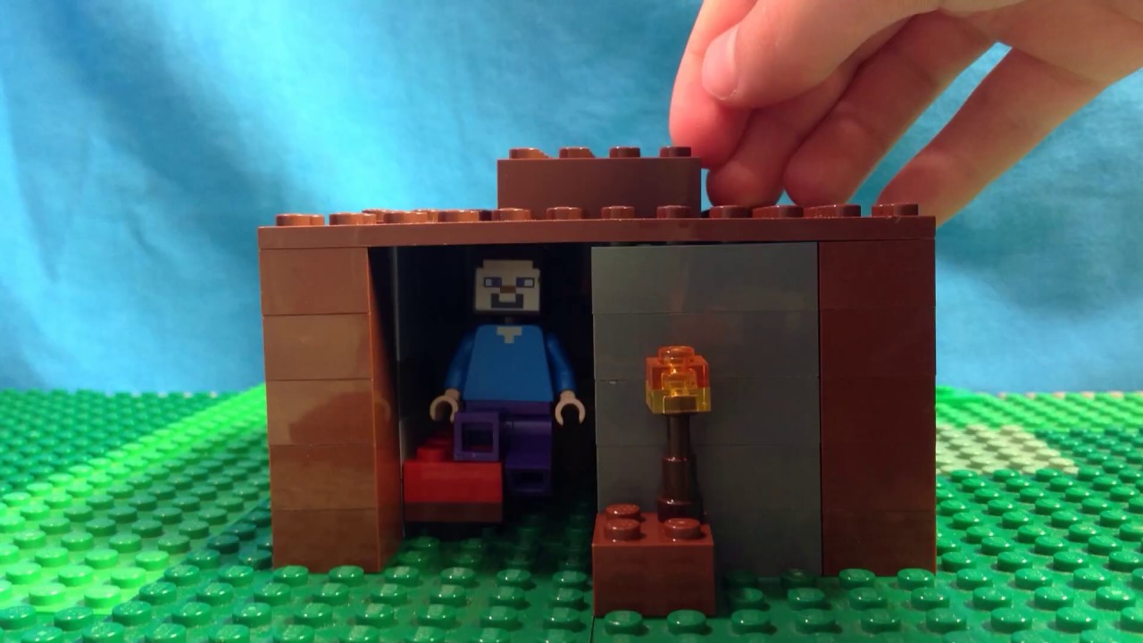 how to make a lego minecraft little house - YouTube