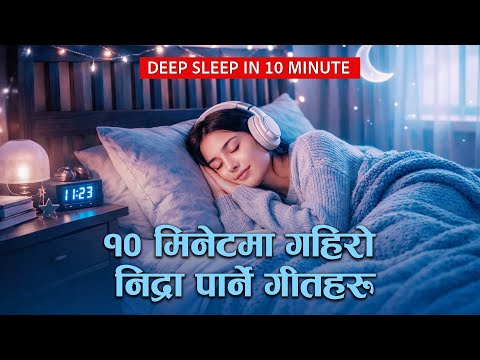 १० मिनेटमा गहिरो निद्रा पार्ने गीत Part 4| Sutne Bela Nidra Nalagda Sunne Calm Geet 🌙✨