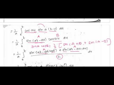 Engineering Mathematics - I - Laplace Transforms - Convolution Theorem - Problem 4 - YouTube