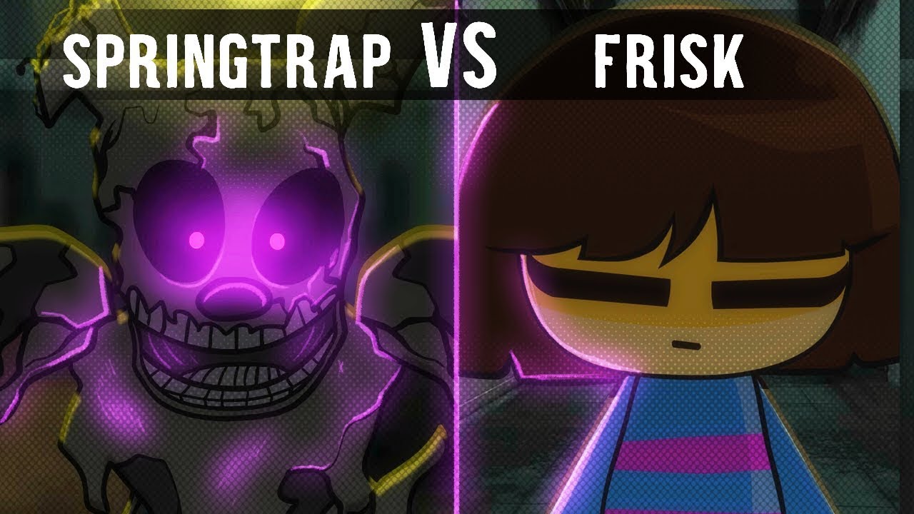 Spring trap vs frisk but.. - YouTube