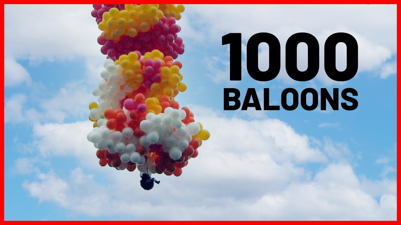 A PRIEST flew over the OCEAN using HELIUM BALOONS - YouTube