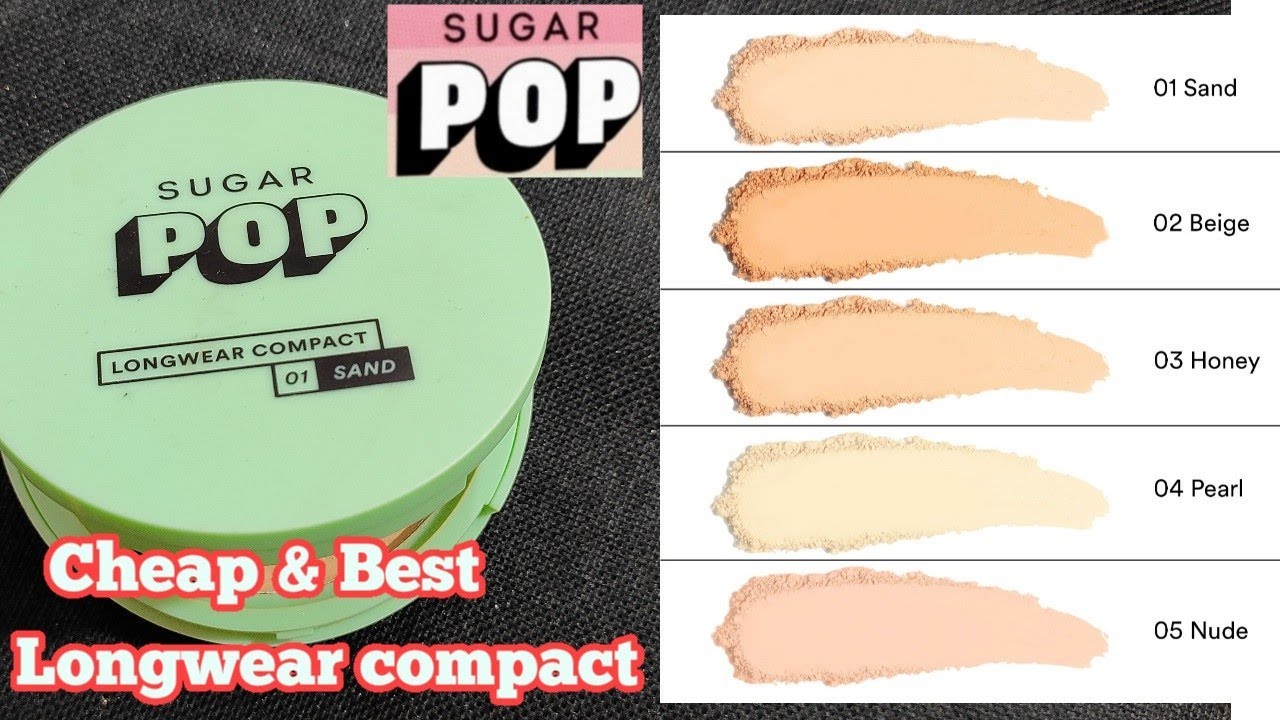 Sugar Pop longwear Compact|सस्ता और accha Compact |Compact for Everyday ...