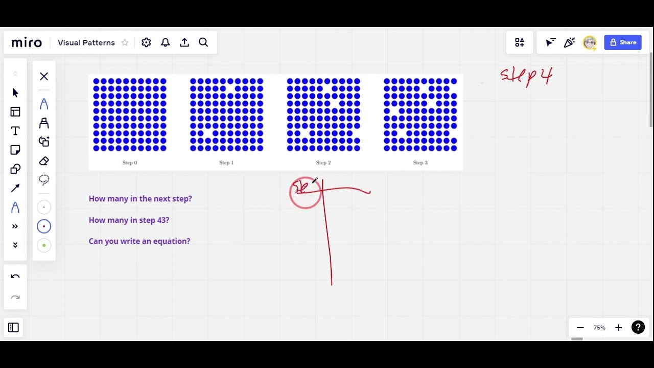 Visual Pattern Challenge 54 - an unusual one - YouTube