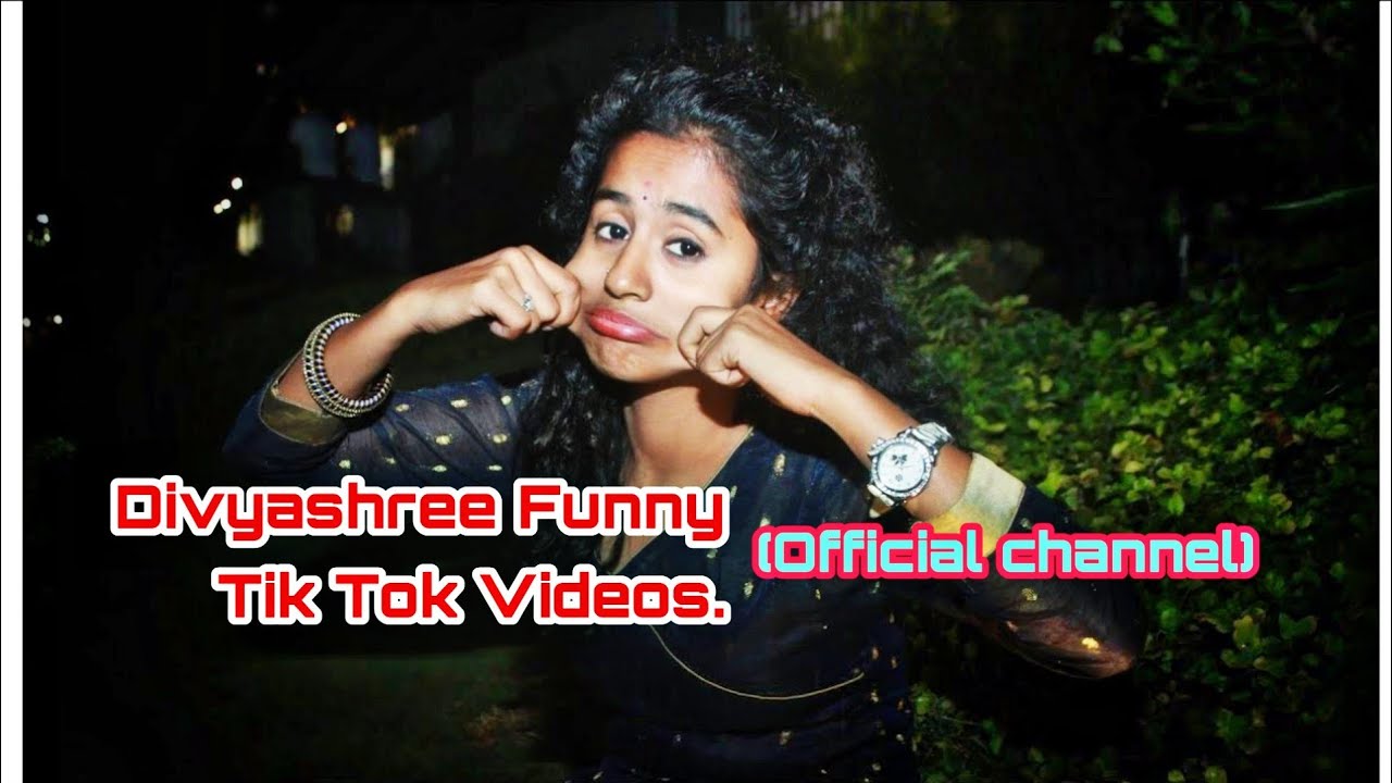 Divya Shree Latest Funny Tik Tok Vedios|Divya Shree Official|Tik Tok ...