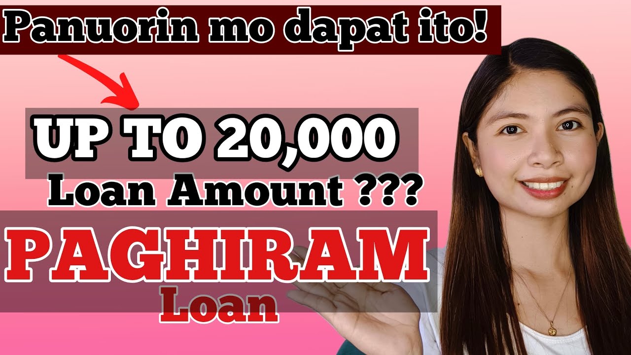 20,000 PARA SA FIRST TIMER ANG PWEDE MONG I- LOAN? PAGHIRAM ONLINE LOAN ...