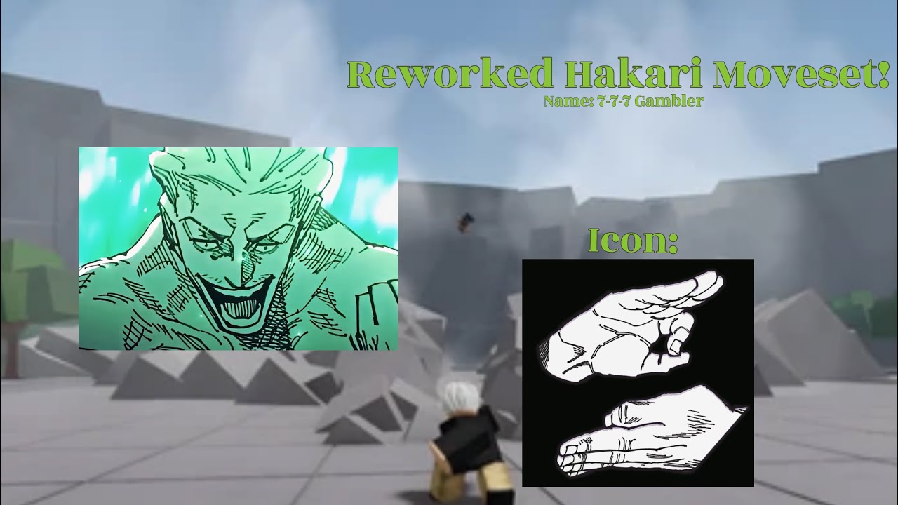 Reworked Hakari Moveset! (7-7-7 Gambler) - YouTube