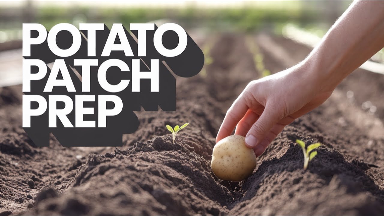 How I Prep My Potato Patch For Maximum Harvest - YouTube