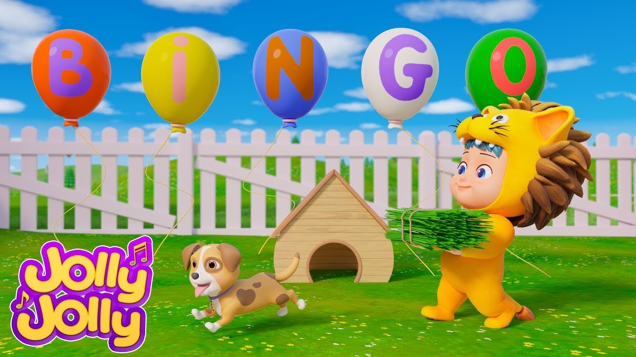 Learn Alphabets with B-I-N-G-O (Farm Version) + More | Jolly Jolly ...