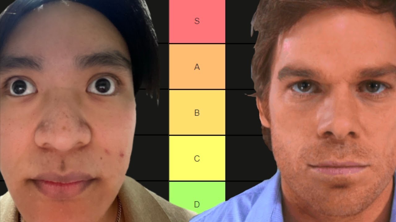 ranking dexter main antagonist - YouTube