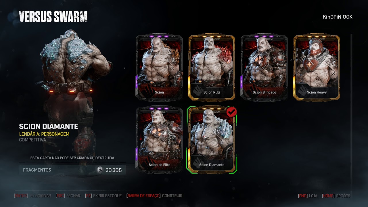 Gears of War 4 - "Diamond Scion" Personagem: Ostentação - YouTube