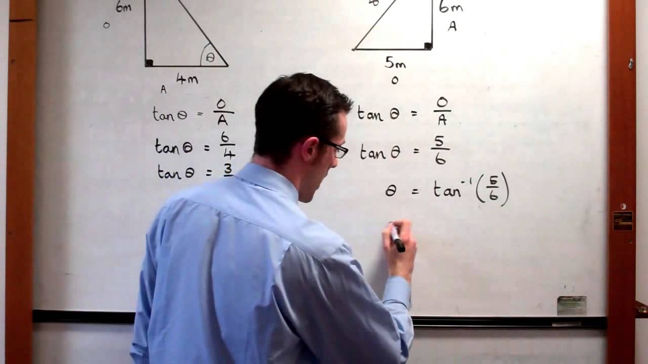 Finding An Angle Using Tan with Calculator Demo YouTube finding-an-angle-using-tan-with-calculator-demo-youtube